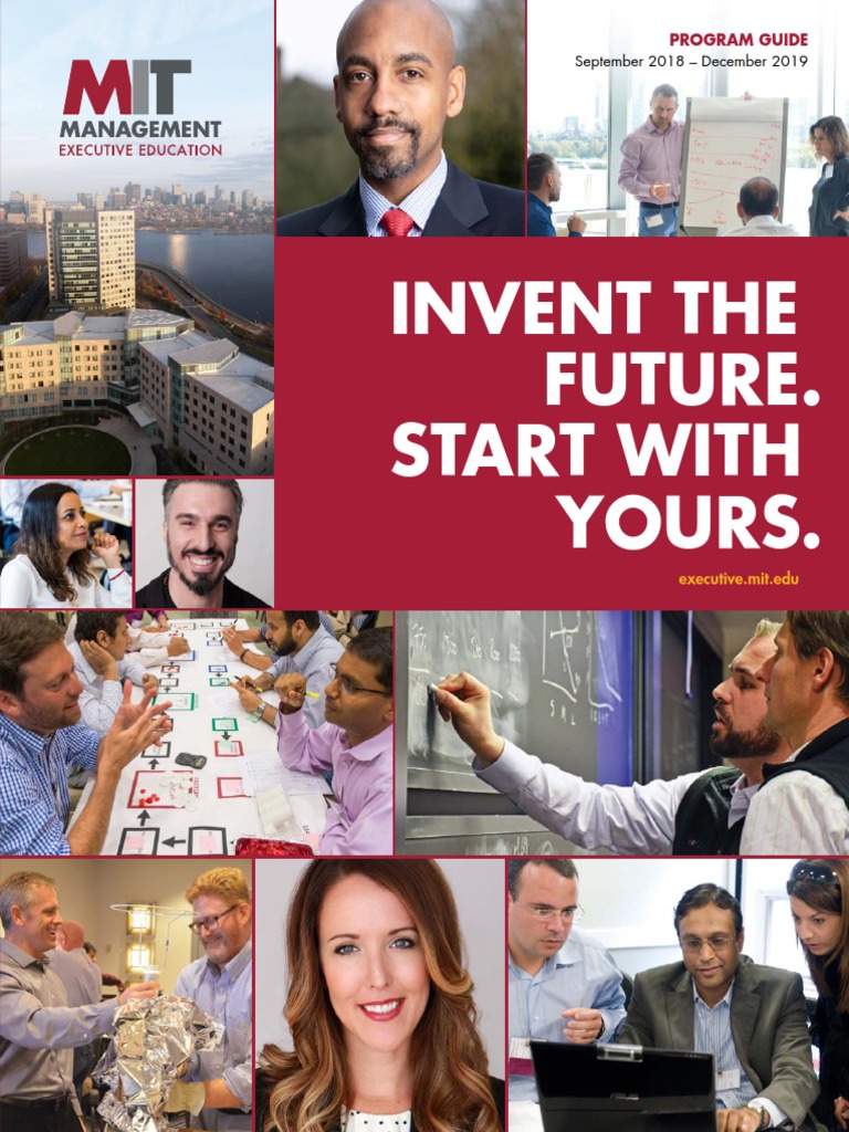 Mit Sloan Executive Education Program Guide 2018 2019.13.18 | PDF ...