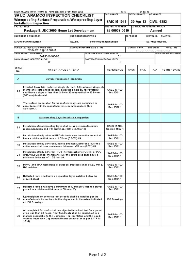 Satip M 100 02 Rev 7 (Final) | PDF | Building | Structural Engineering