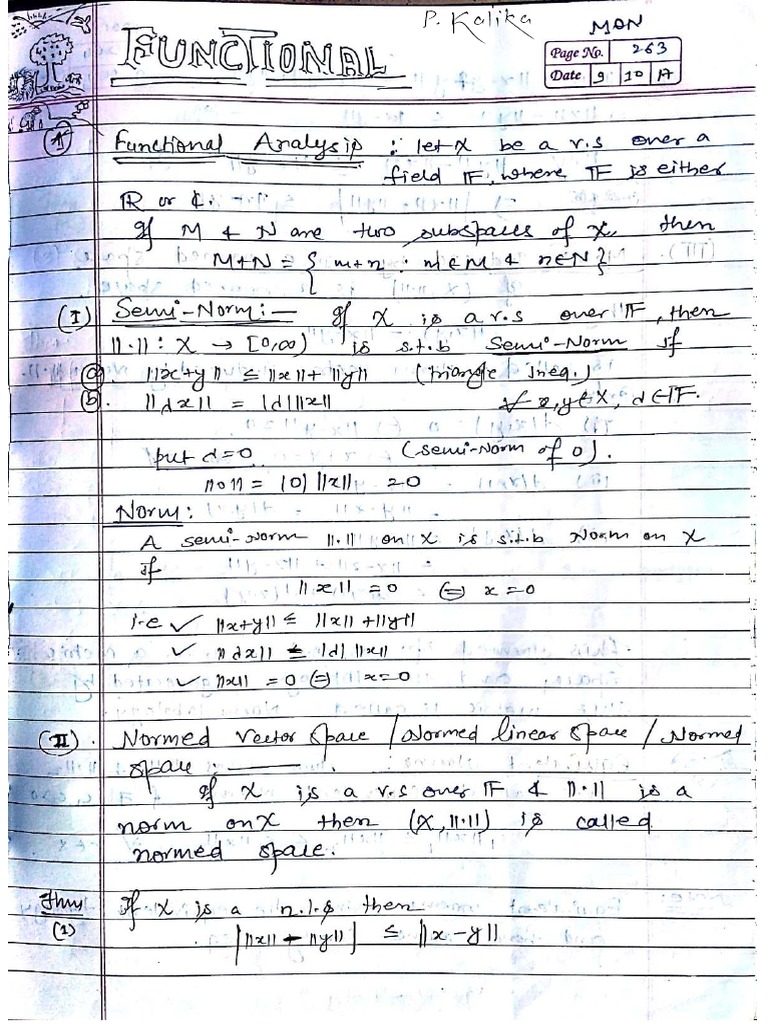 Functional Analysis | PDF