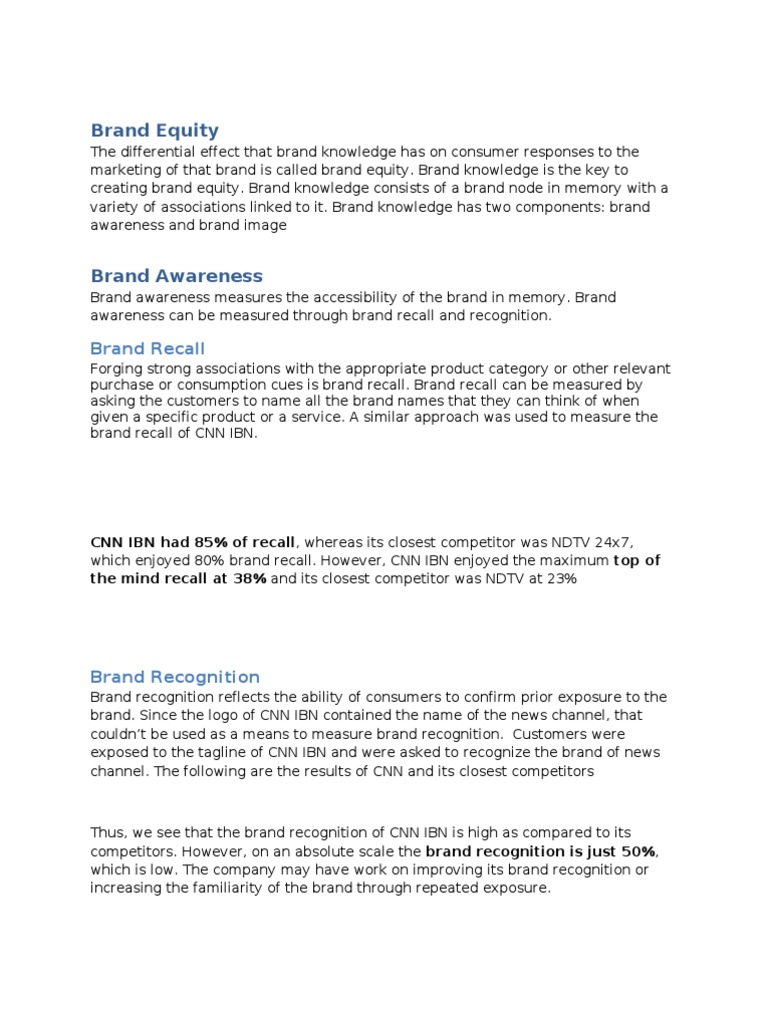 Brand Image | PDF | Brand | Business Economics