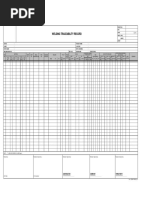 Material Traceability Record Template | PDF | Engineering | Business