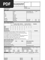 TRANSFORMER Inspection Checklist | PDF | Transformer | Electrical ...