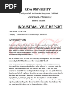 Industrial Visit Report Template | PDF | Factory | Packaging And Labeling