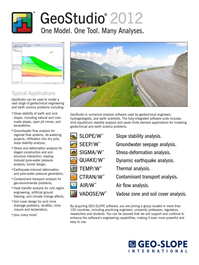 GeoStudio 2012 | PDF | Geotechnical Engineering | Groundwater