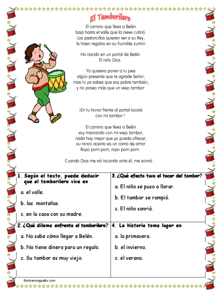 Villancicos TAMBORILERO PDF | PDF