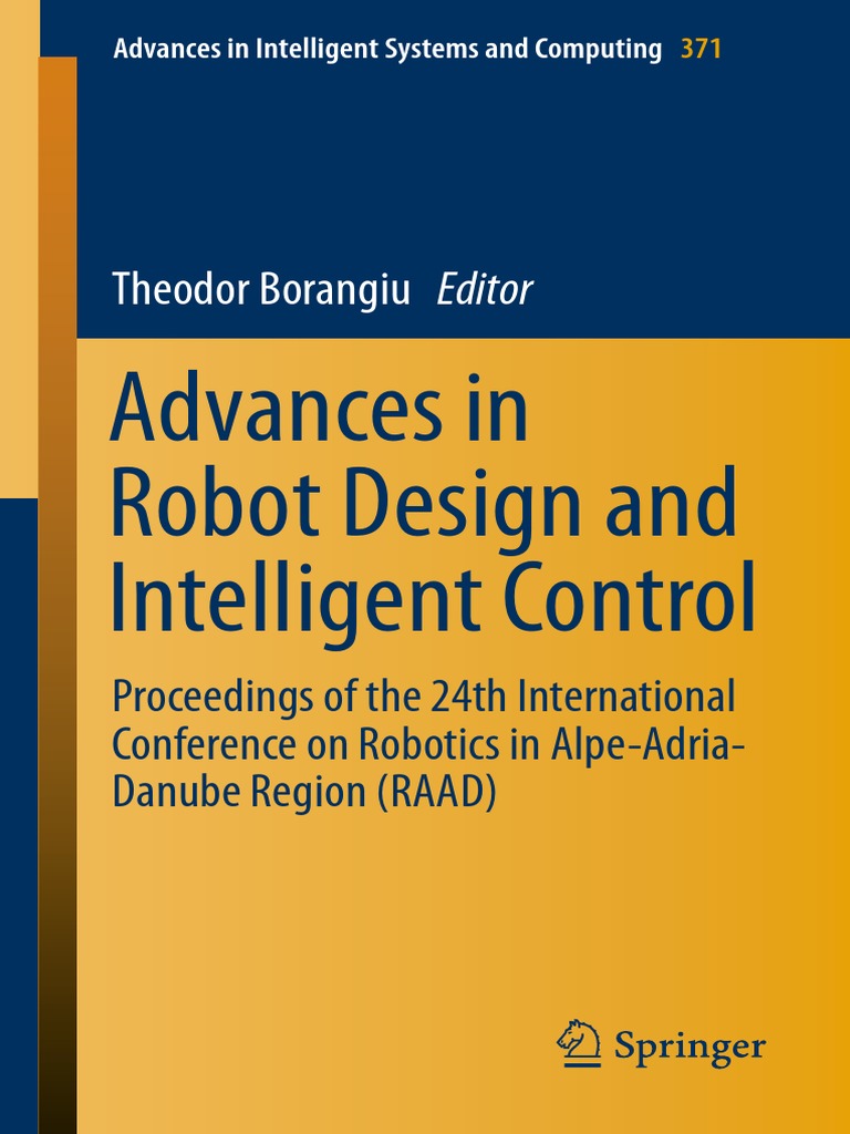 Advance in Robot Design and Intelligent Control - 24th | PDF | Robot ...
