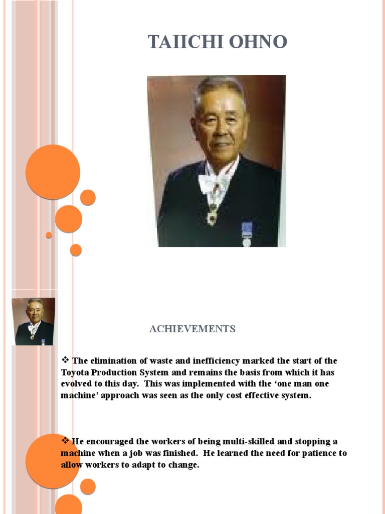 Taiichi Ohno | PDF