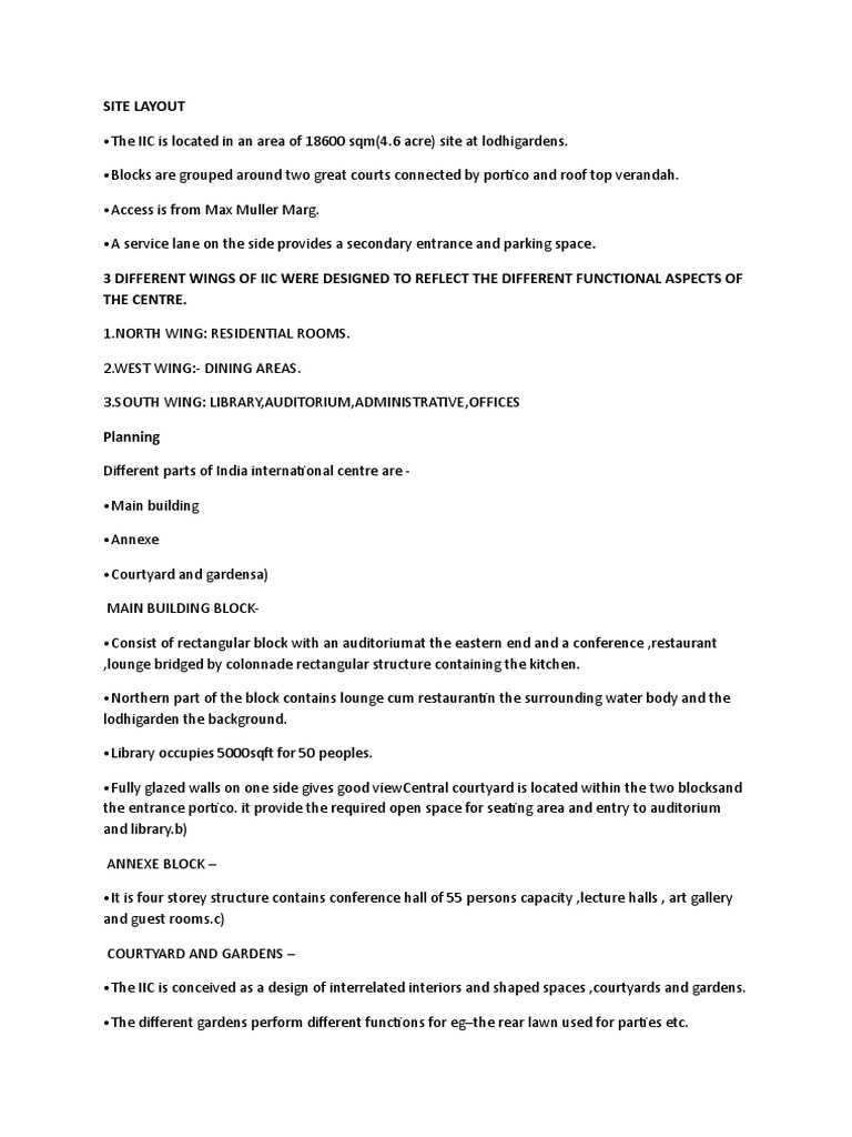 Iic | PDF | Courtyard | Building