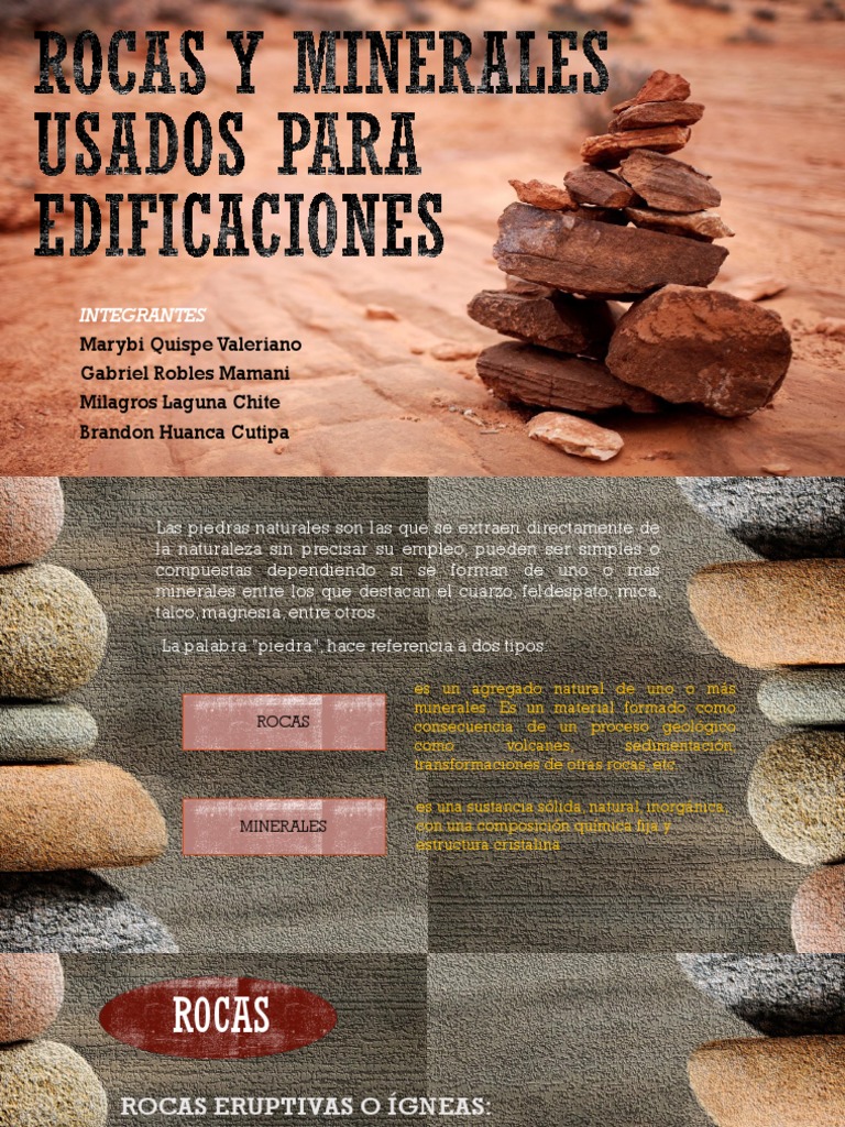 Rocas y Minerales | PDF | Roca (geología) | Granito