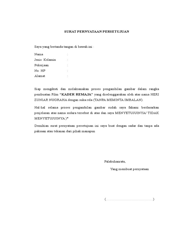 Contoh Surat Keberatan Atau Protes - Delinewstv