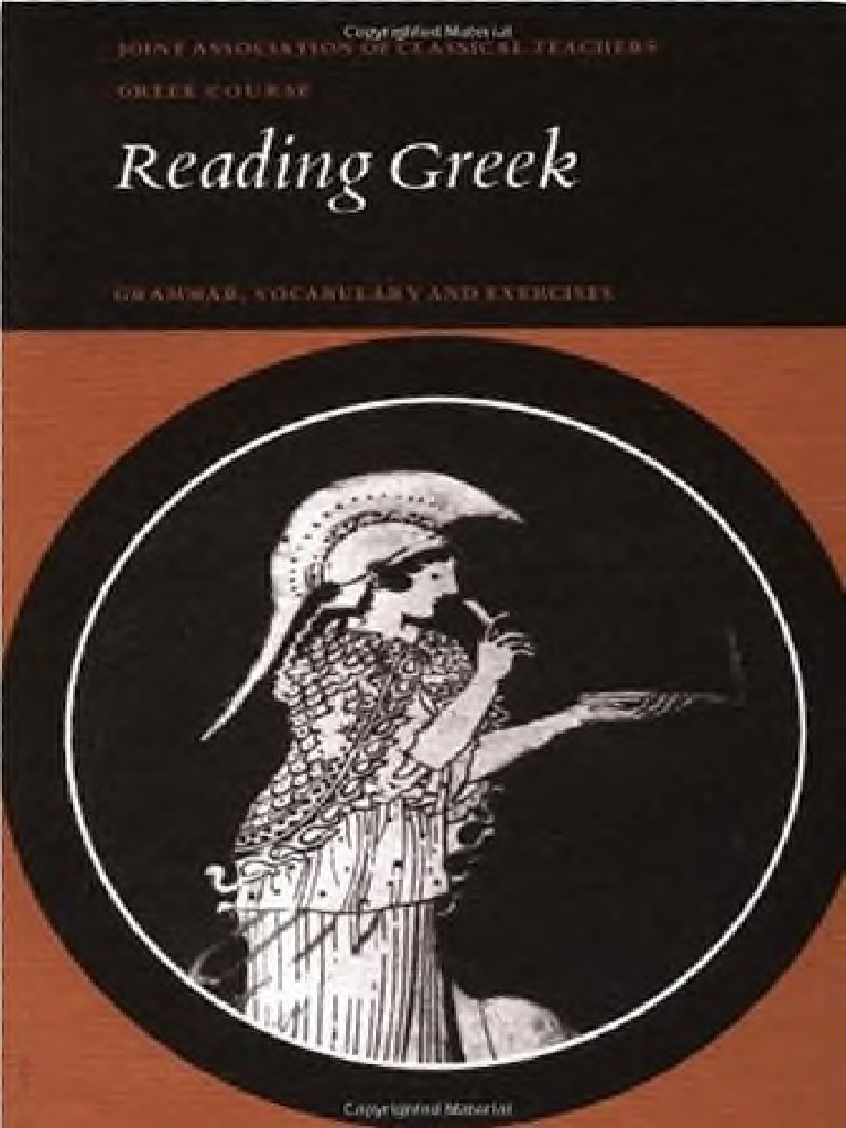 Reading Greek Grammar, Vocabulary and Exercise (B-Ok - CC) PDF | PDF ...