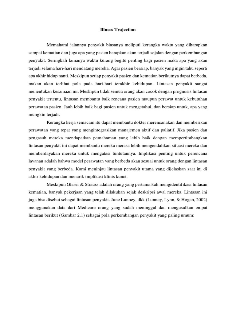 Illness Trajectory | PDF