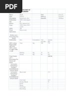 Fabric Detail Specification Sheet | PDF | Textiles | Crafts