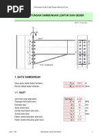 Perhitungan Base Plate Dan Angkur | PDF