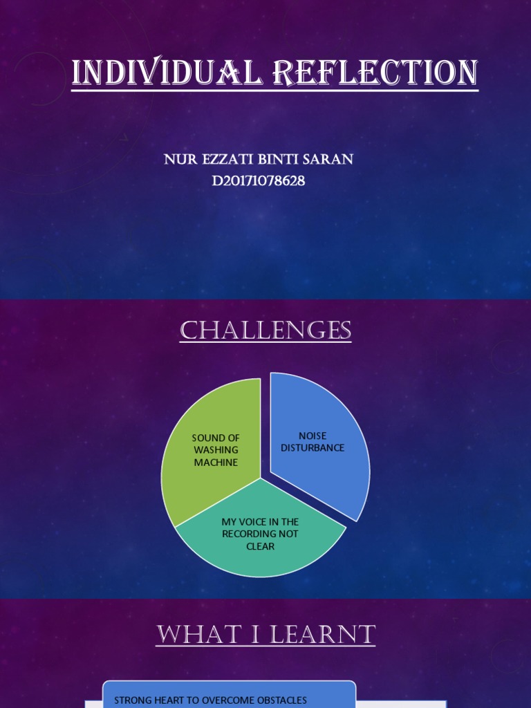 Individual Reflection | PDF