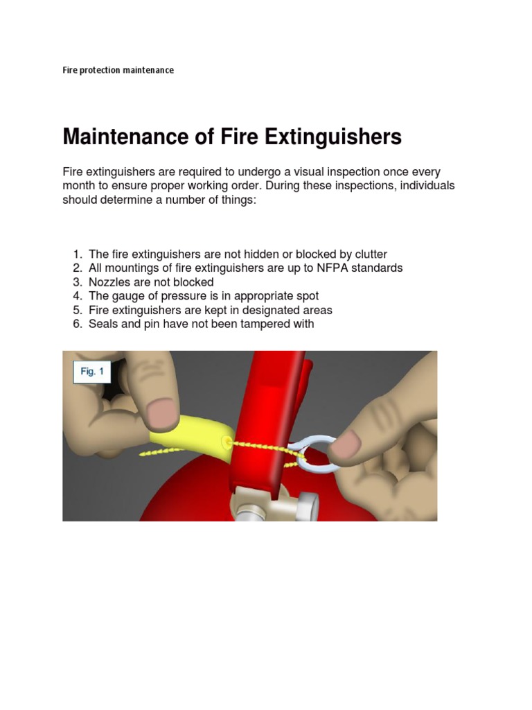 Fire Sprinkler System Maintenance Guide | PDF | Fire Sprinkler System ...