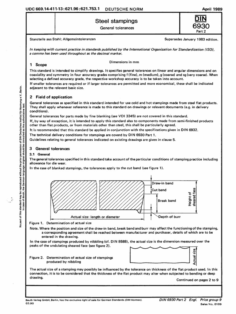 Din 6930-2 PDF | PDF