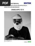 Unipack II Manual | PDF | Breathing | Valve