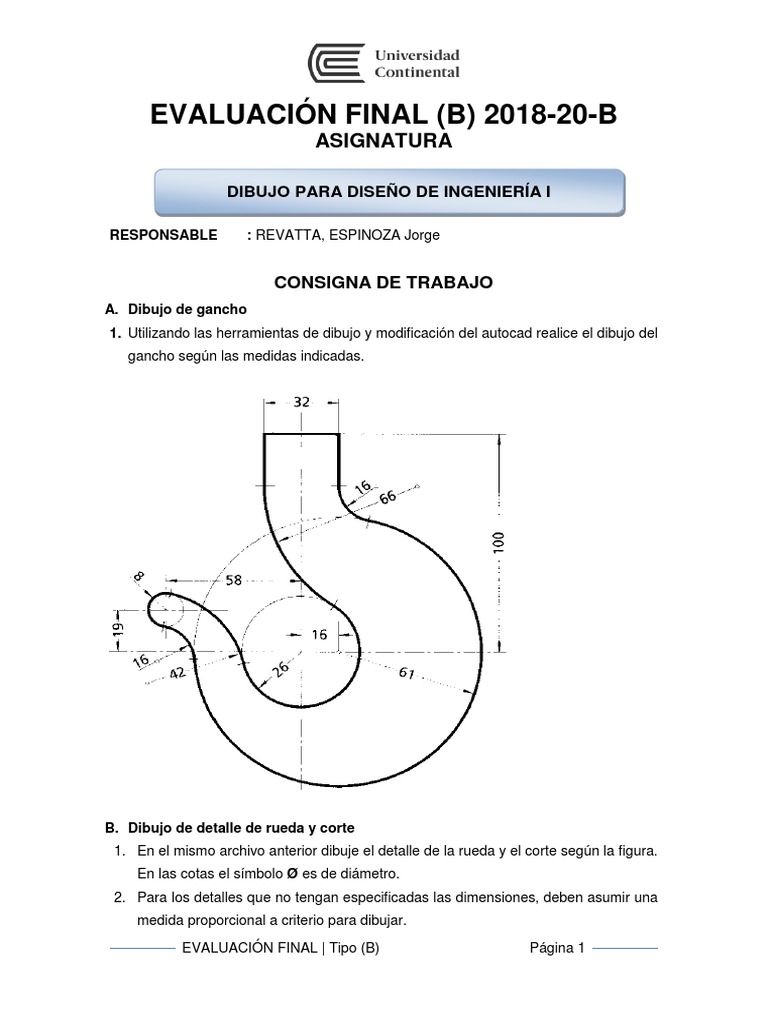 Dibujo para Diseño de Ingeniería I | PDF