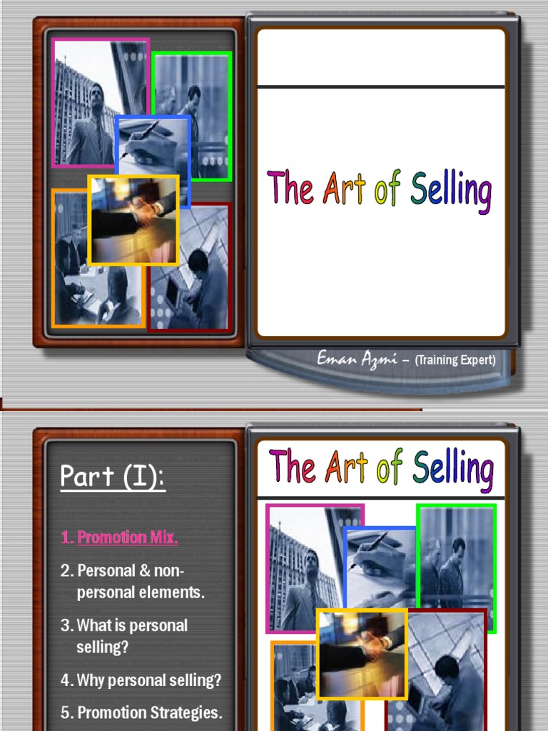 The Art of Selling | PDF | Sales | Leadership