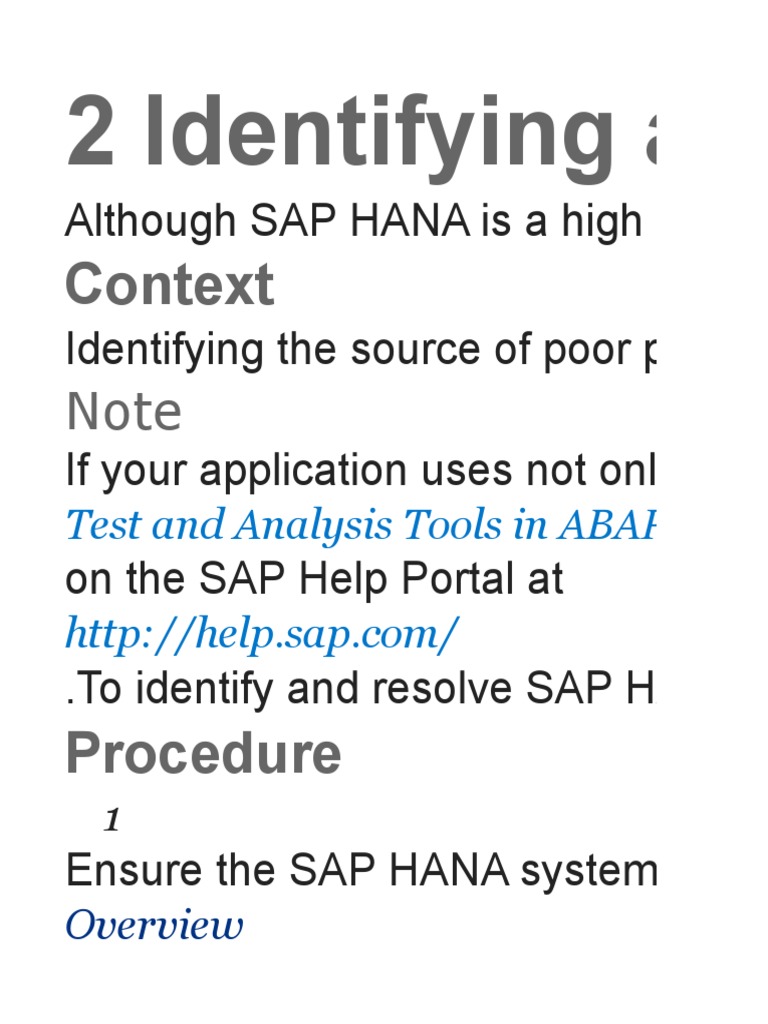 SAP Issues | PDF | Databases | Information Technology Management