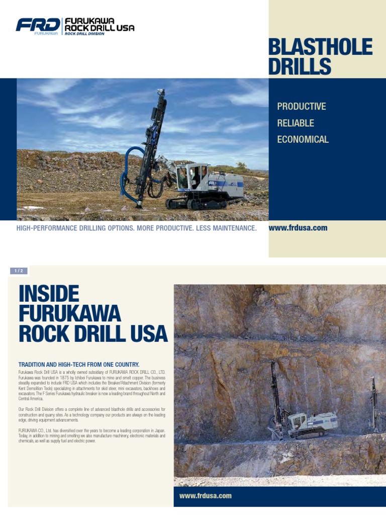 FRD Blasthole Drill 2017 | PDF | Engines | Drill