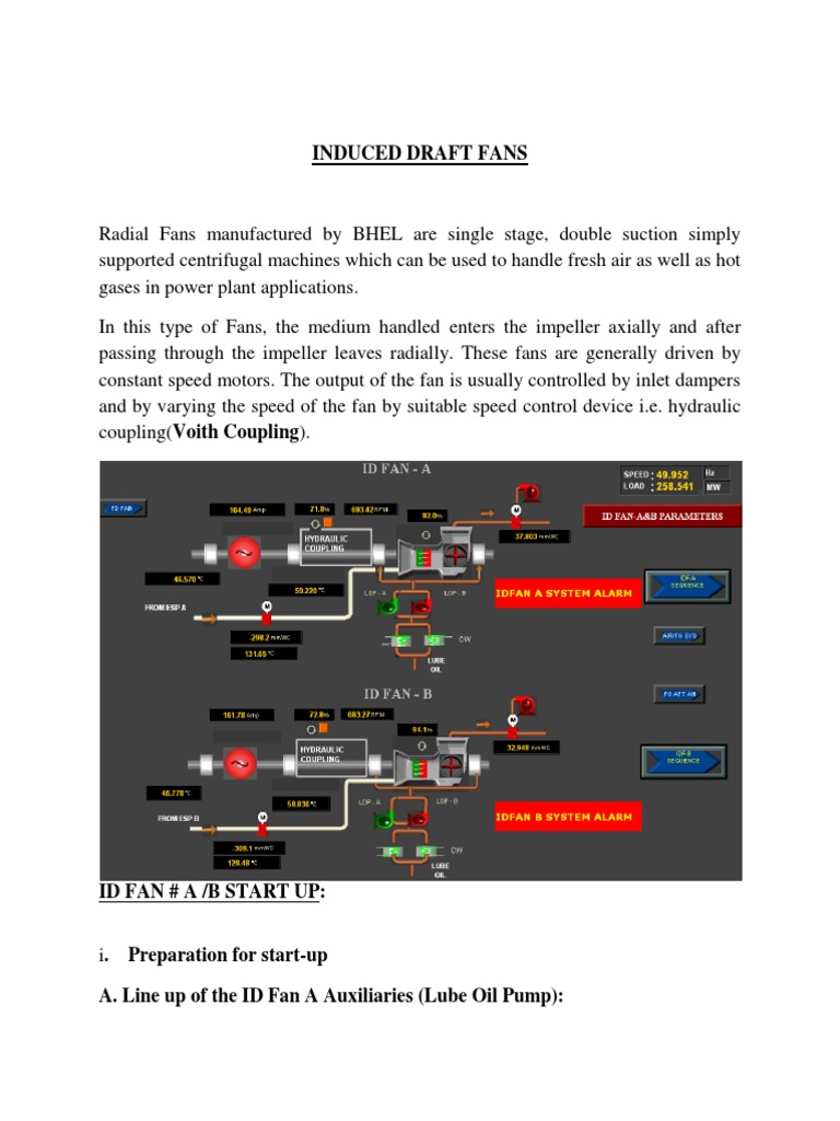 Id Fan | PDF | Pump | Chemical Engineering