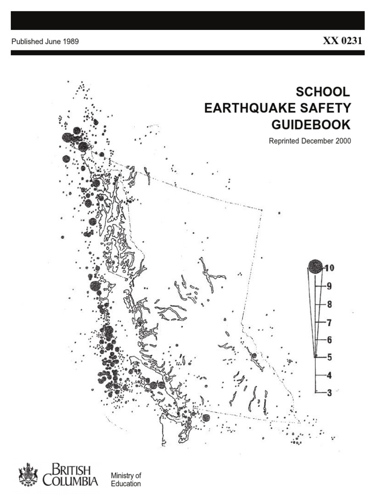School Earthquake Safety Guidebook | PDF | Emergency Management ...