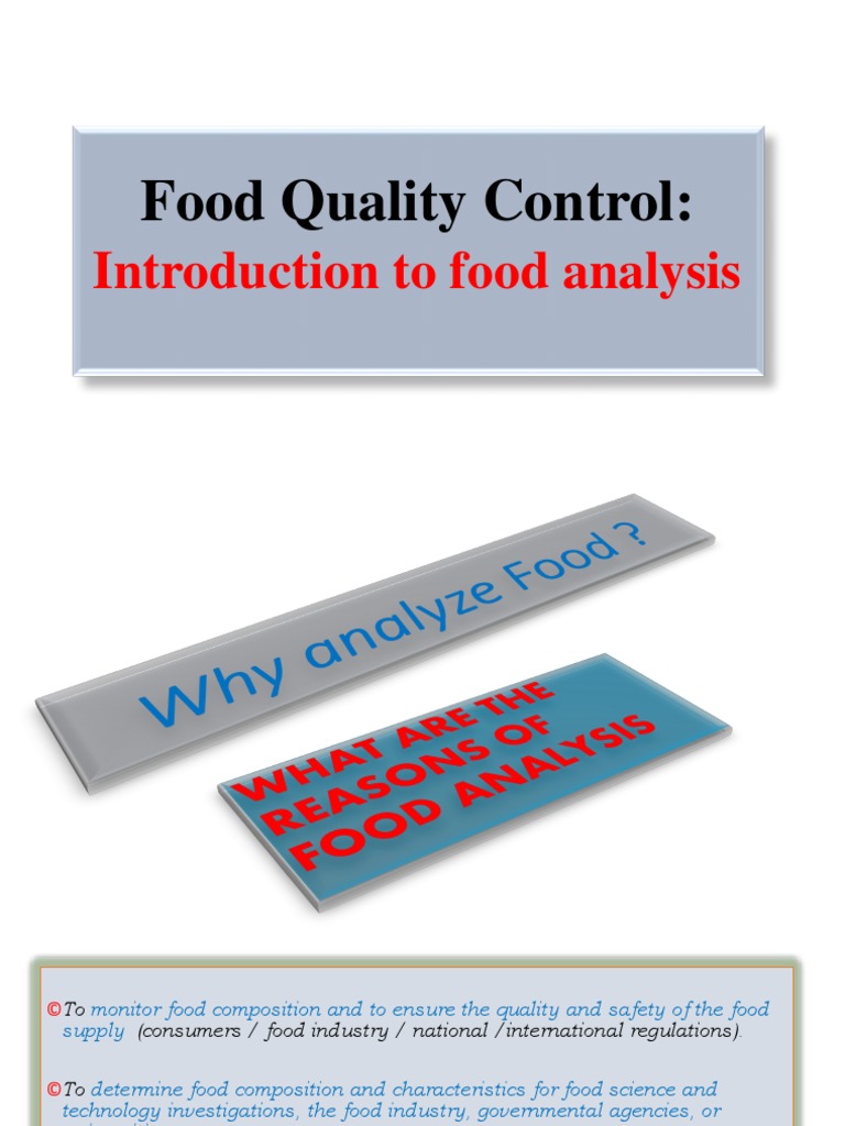 Food Analysis by M Theobald Einstein From UNIVERSITY OF RWANDA PHARMACY ...