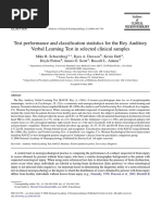 CDR Table | PDF | Memory | Dementia