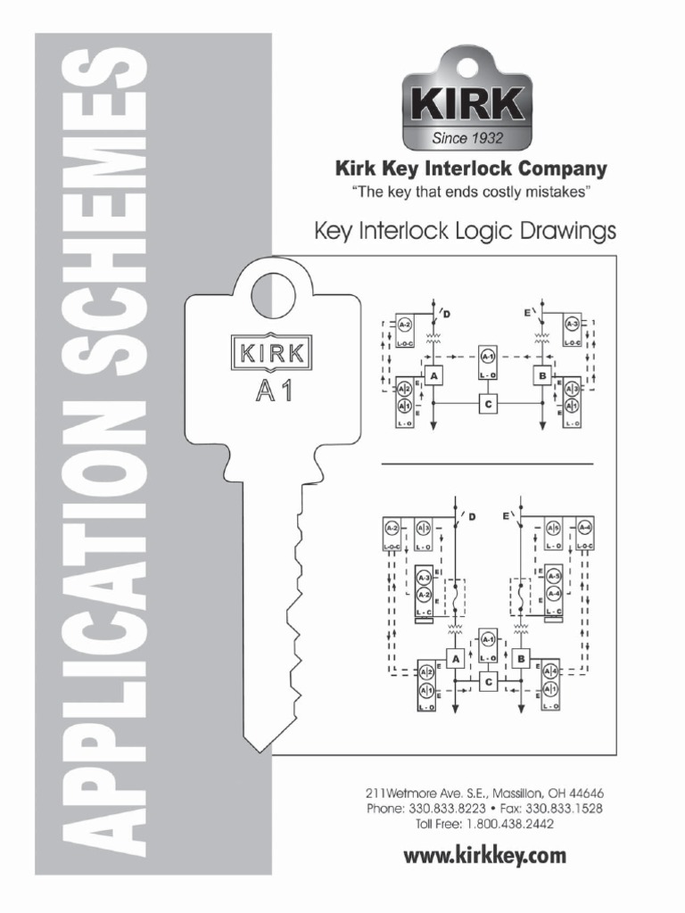 KIRK Scheme Book | PDF | Lock (Security Device) | Switch