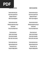 Mars Dasa Wisma | PDF