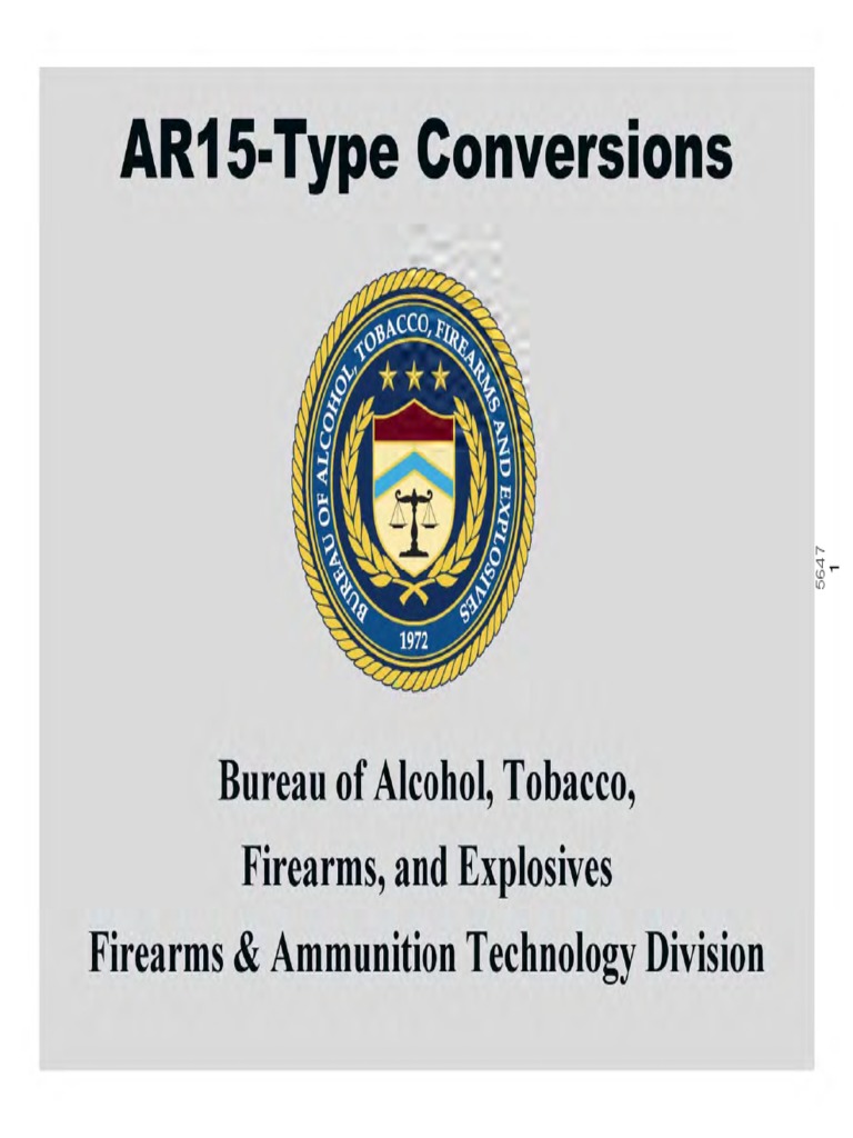 AR15 Full Auto Conversions ATF FOIA | PDF | Firearm Laws | Law