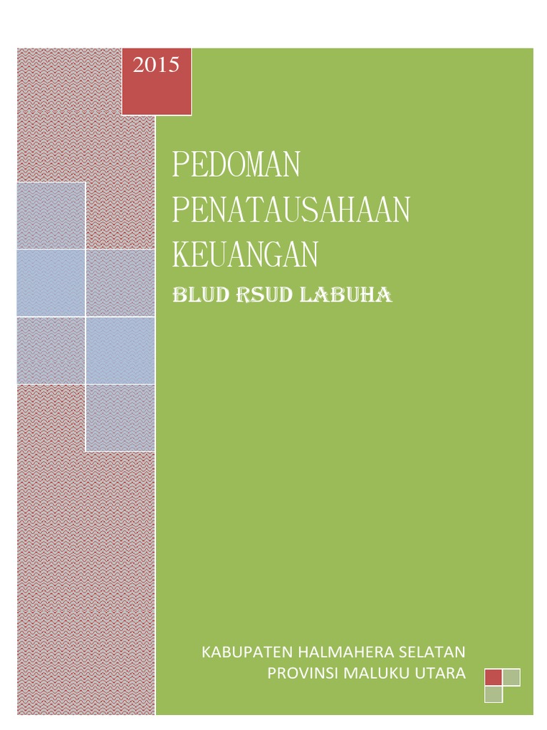 3.08.1 3 Pedoman Penatausahaan Keuangan BLUD RSUD Labuha | PDF