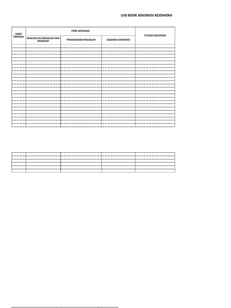 Log Book Promkes 2019 | PDF