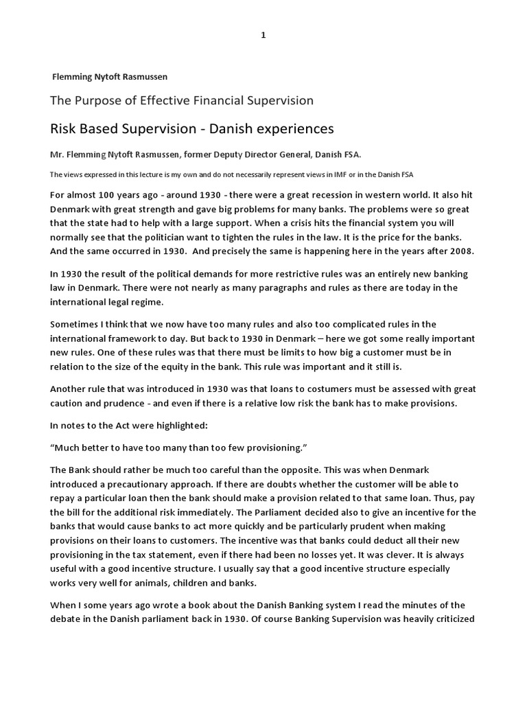 Flemming Nytoft Rasmussen | PDF | Financial Crisis Of 2007–2008 | Denmark