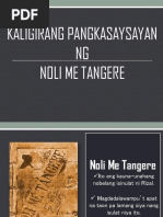 Simbolismo Sa Pabalat NG Noli Me Tangere | PDF