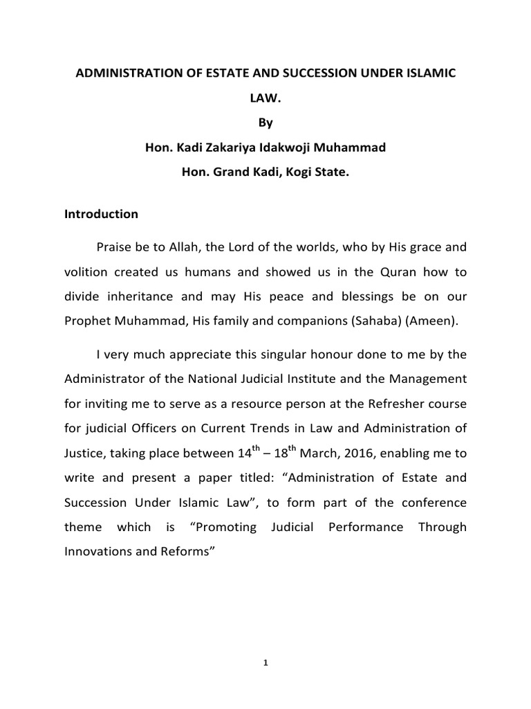 Islamic Administration | PDF | Hadith | Muhammad