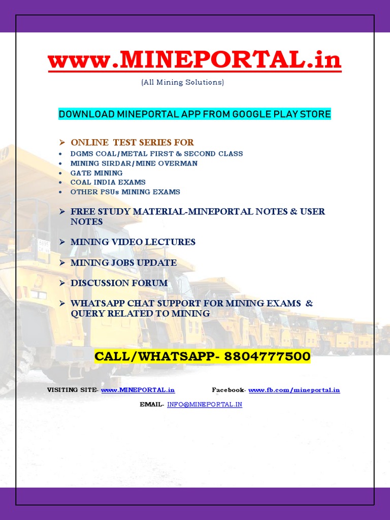 Complete 2017 DGMS Circular | PDF | Lighting | Mining