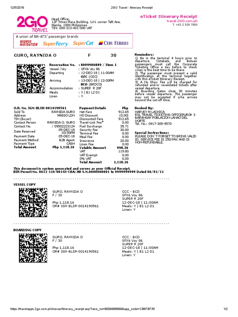 2go Travel - Ms Guro | PDF | Service Industries | Payments