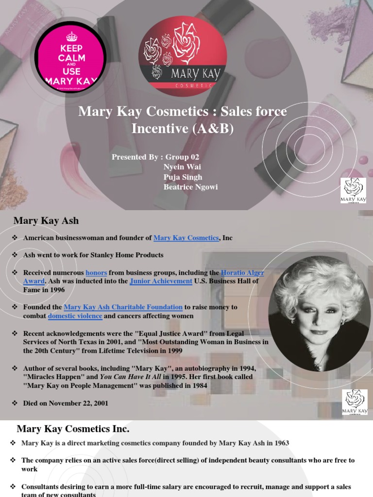 Mary Kay | PDF | Sales | Business