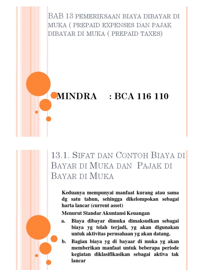 Audit Bab 13 | PDF