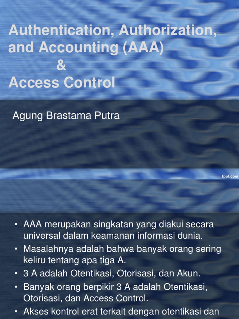 Radius Aaa | PDF | Komputer