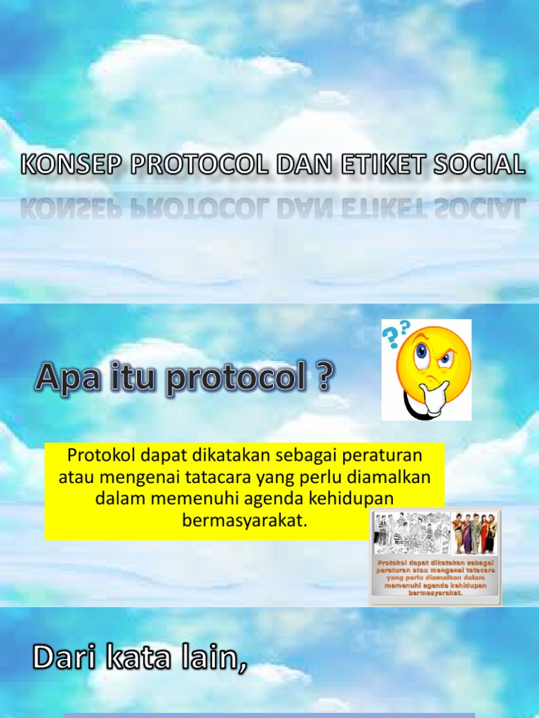 Protokol Dan Etiket | PDF