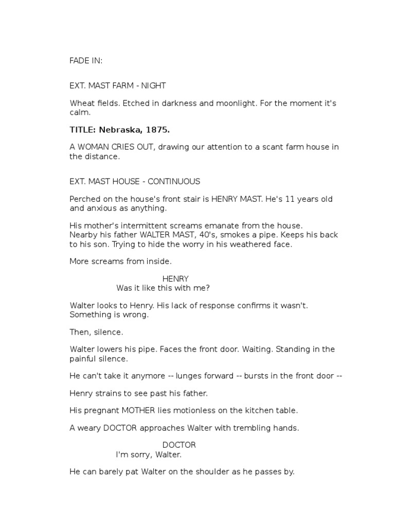 Farmland - Script | PDF | Nature