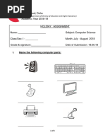 ICT Exams | PDF | Input/Output | Random Access Memory