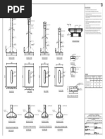 Pier Detail Drawing With Waler Beam | PDF | Engineering | Civil Engineering