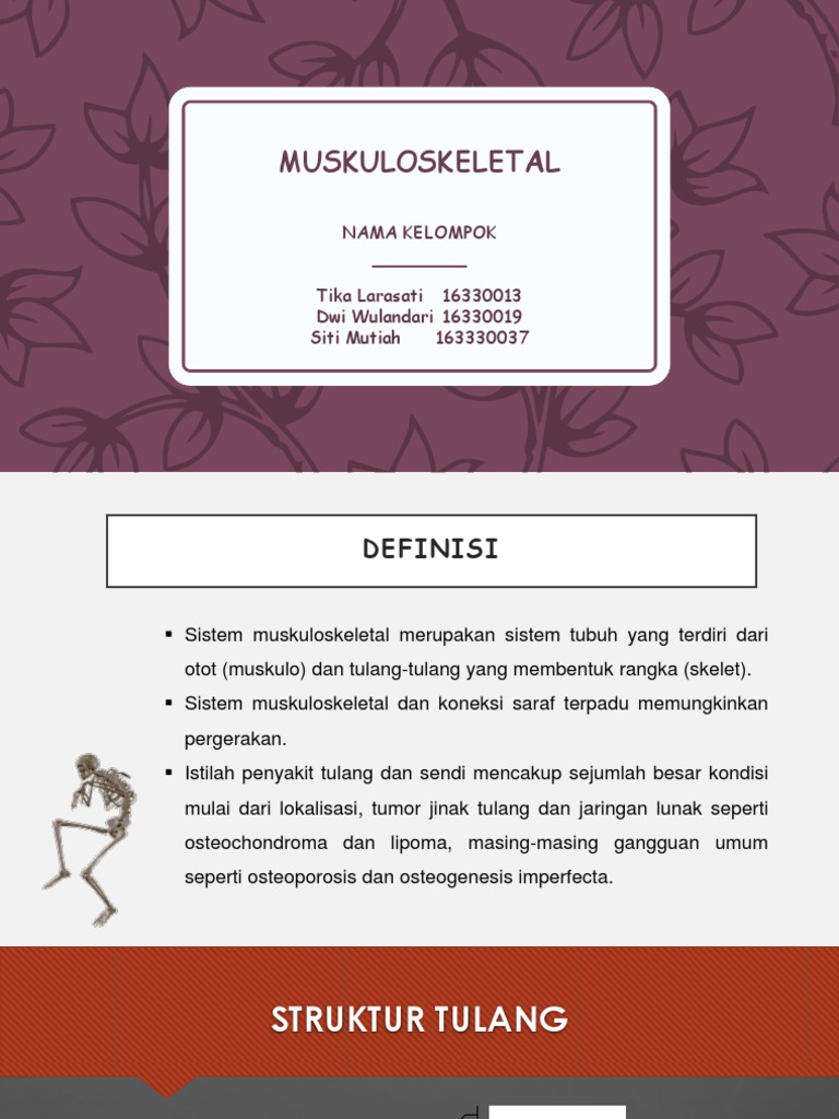 Panduan Penyakit Muskuloskeletal | PDF