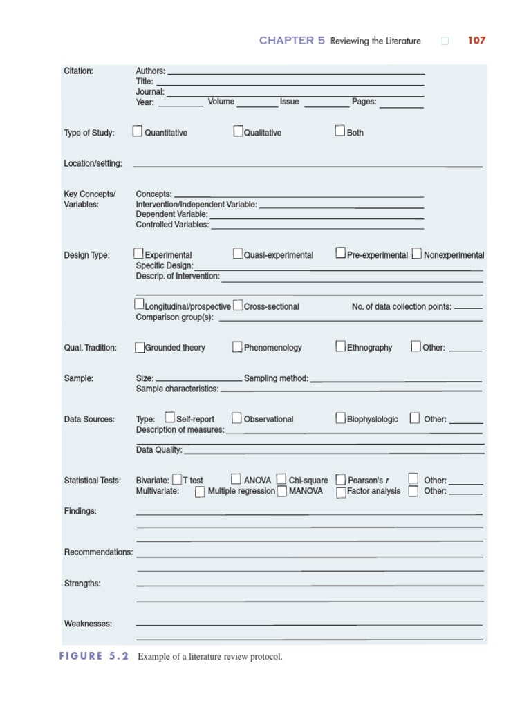 Lit Rev Protocol | PDF