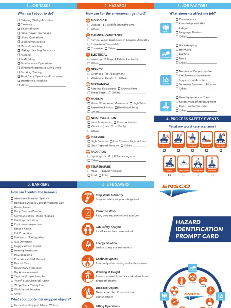 Hazard Identification Prompt C | PDF | Electricity | Pressure
